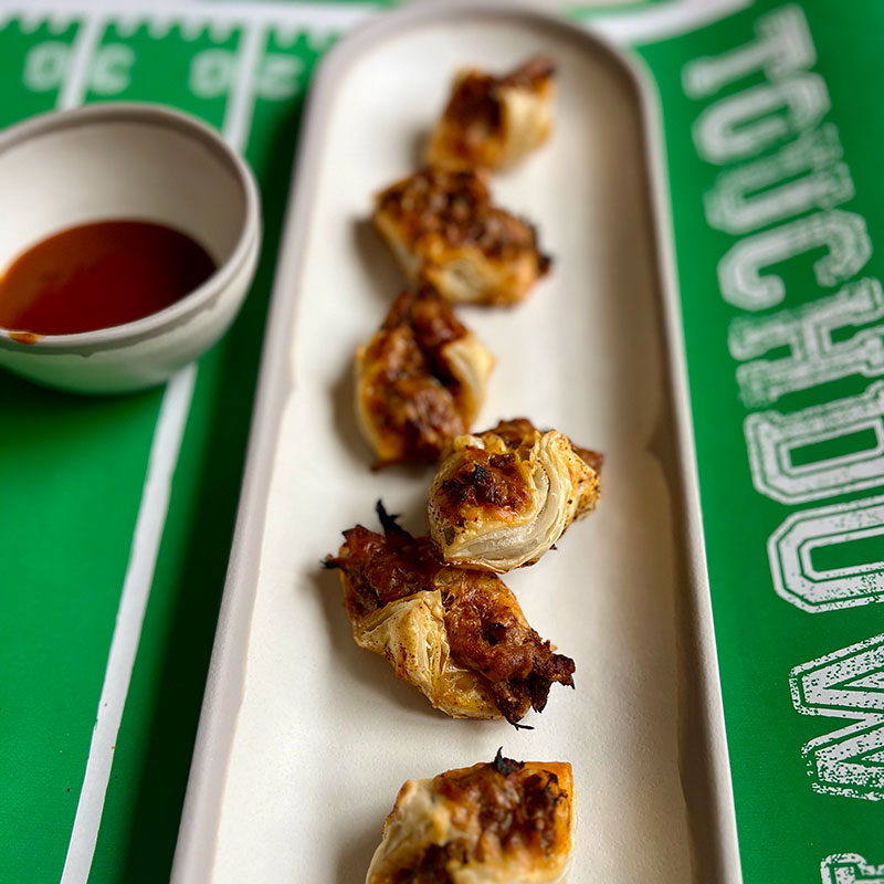 BBQ Pastry Puffs - The Rendezvous